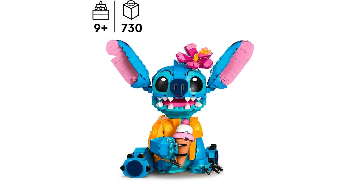 Lego Disney - Stitch, Jouets de construction 43249