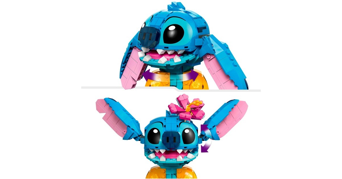Lego Disney - Stitch, Jouets de construction 43249