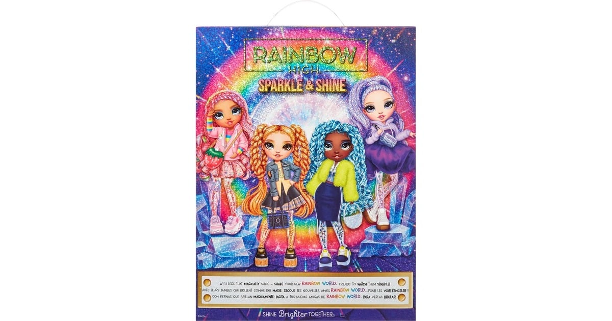 MGA Entertainment Rainbow High Sparkle & Shine Fashion Dolls- Rosetta ...