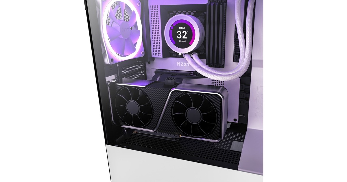 NZXT PCIe 4.0 x16 Riser Cable, Câble d'extension Noir, 0,2 mètre