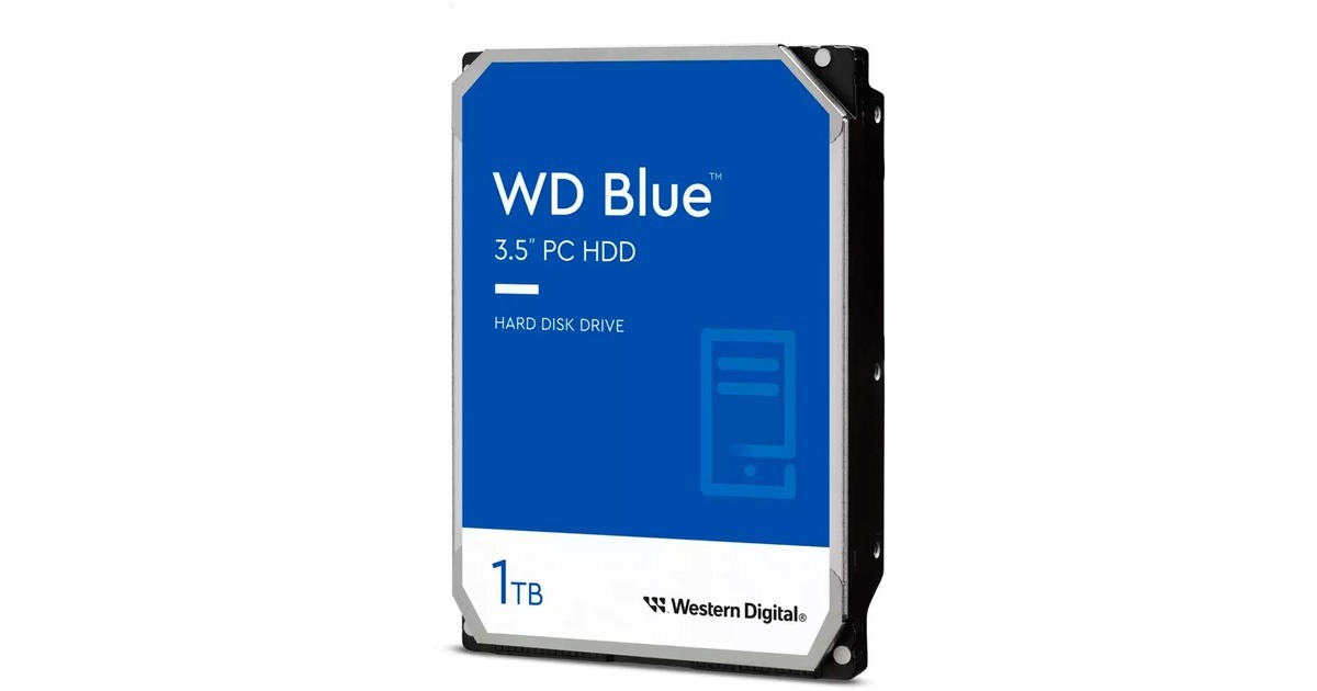 WD Blue, 1 To, Disque dur WD10EZEX, SATA 600, Bulk, En vrac