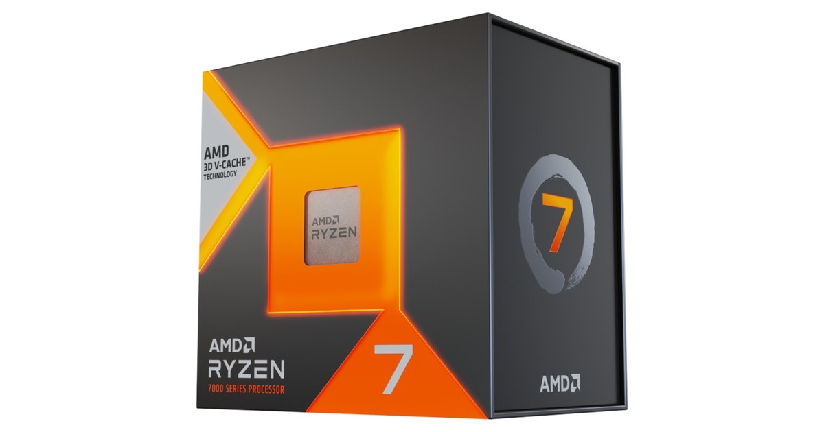 AMD Ryzen 7 7800X3D, 4,2 GHz (5,0 GHz Turbo Boost) socket AM5 ...