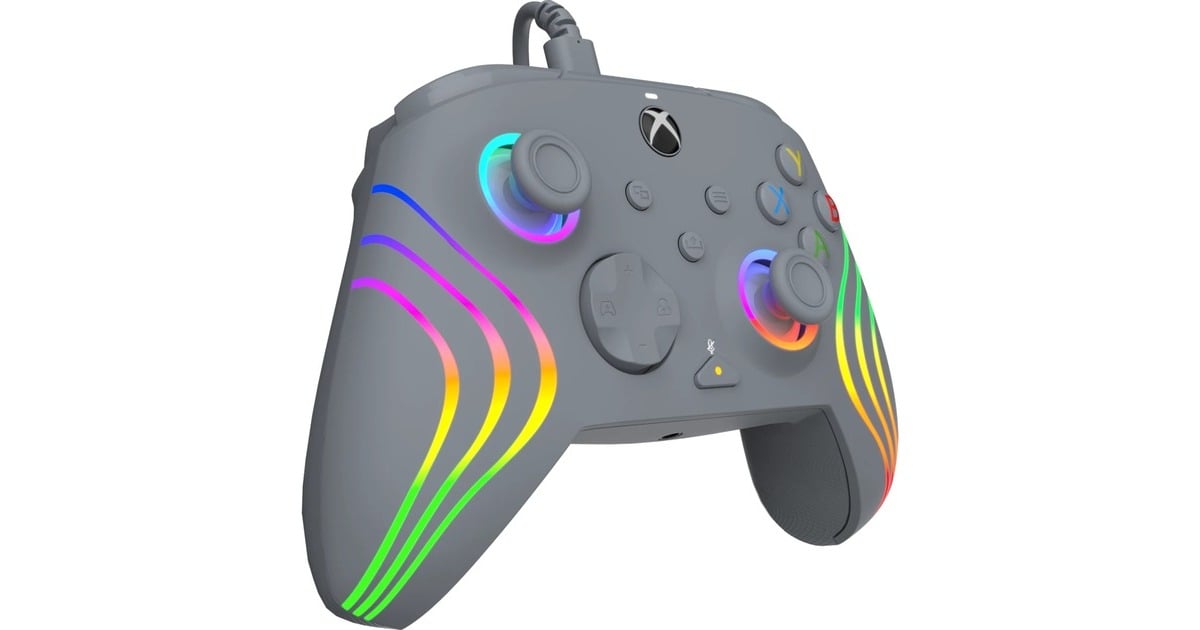 pdp 049-024-GE, Manette de jeu Gris