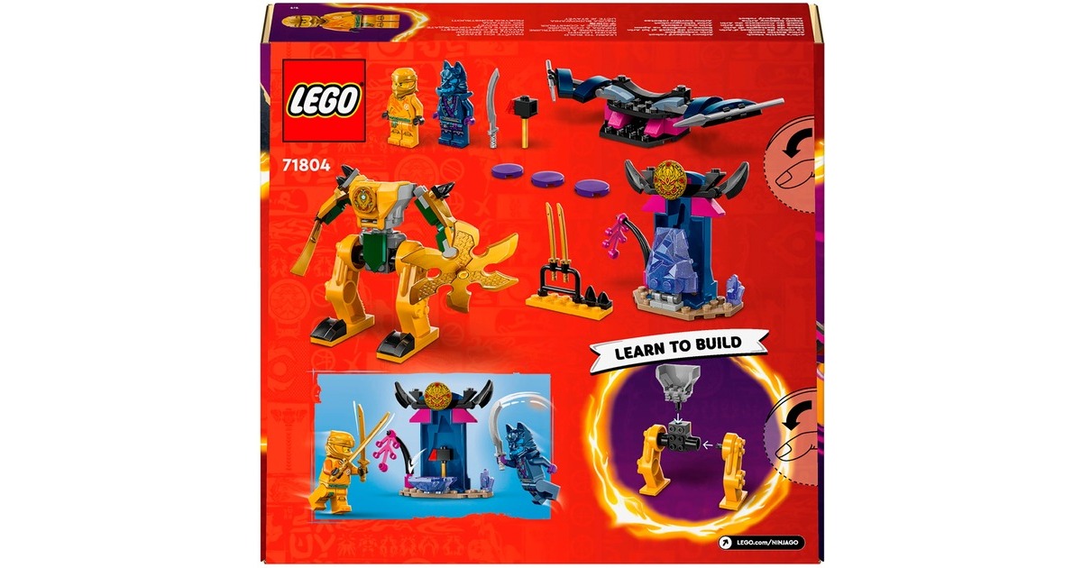 Lego Ninjago - Le robot de combat d’Arin, Jouets de construction 71804