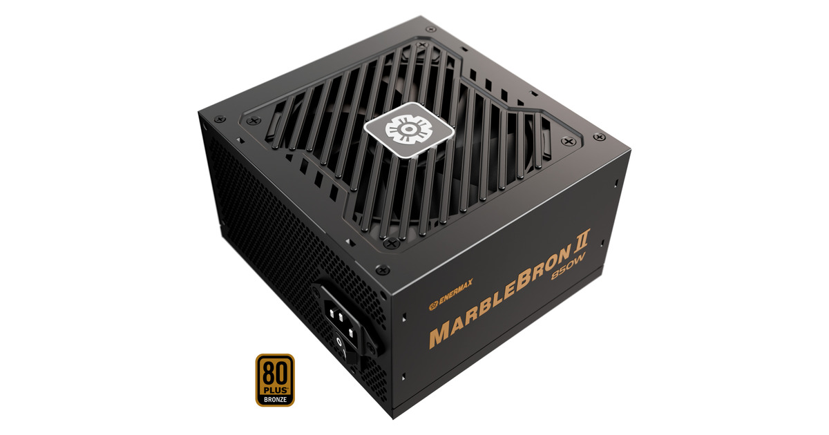 Enermax Marblebron II alimentation modulaire 850 watt Noir, 1x 12V-2x6 ...