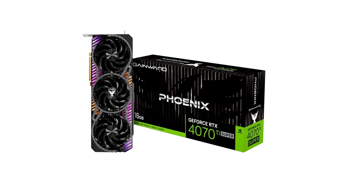 Gainward GeForce RTX 4070 Ti SUPER Phoenix 16GB, Carte graphique