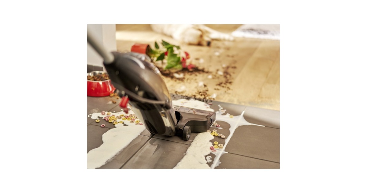 Vileda JetClean Pet, Aspirateur sec/humide Noir