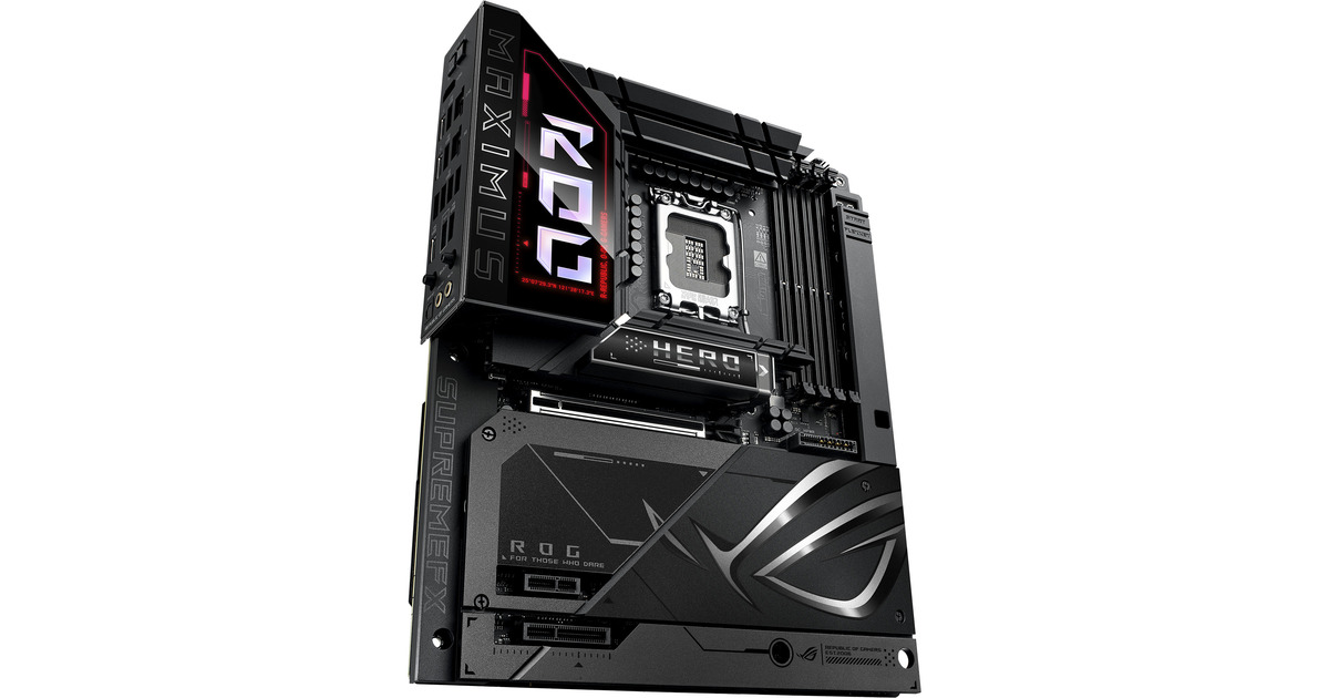 ASUS ROG MAXIMUS Z890 HERO BTF Intel Z890 LGA 1851 (Socket V1) ATX ...