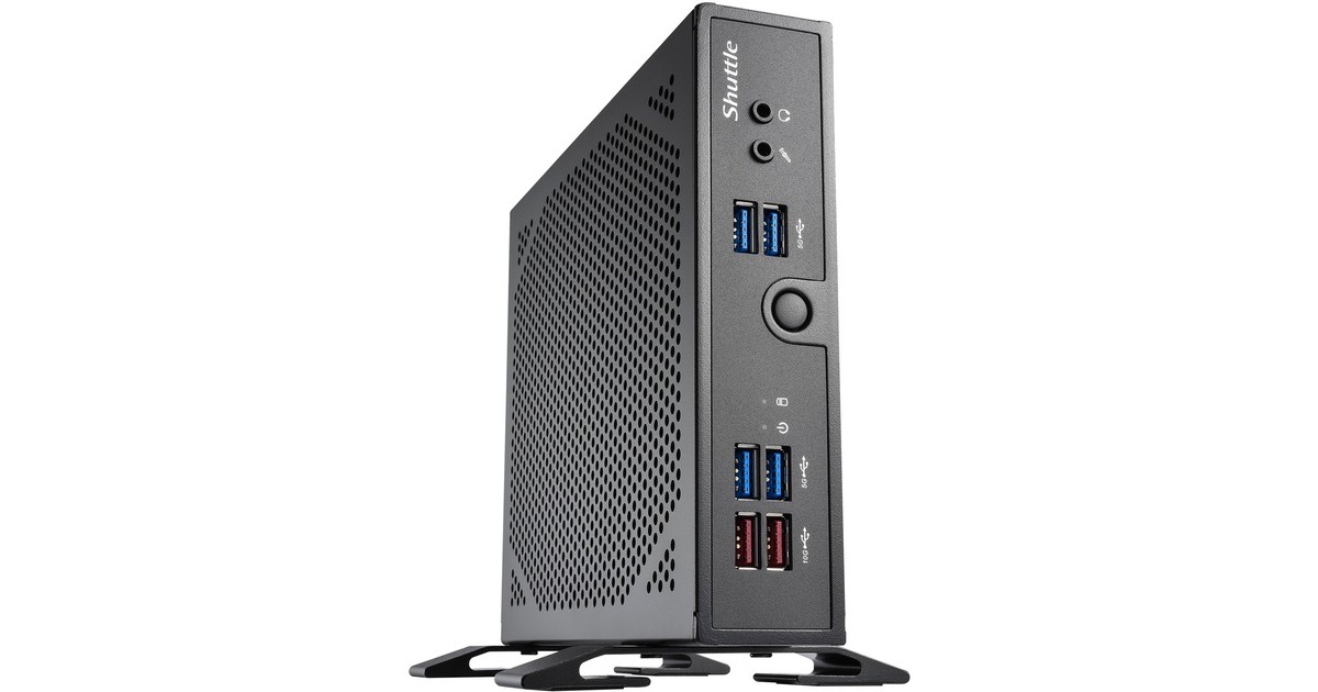 Shuttle XPC slim Barebone DS50U5, i5-1335U, 2x LAN (1x 2.5Gbit ,1x ...