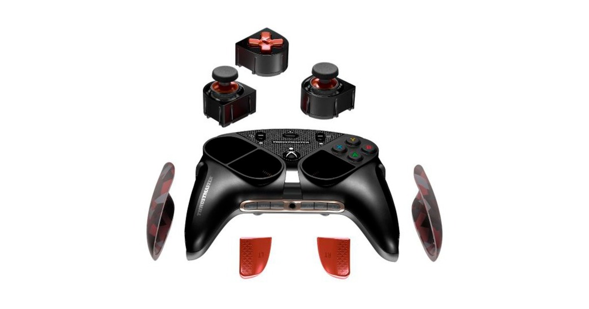 Thrustmaster Eswap X Red Color Pack Module de manette de commande ...