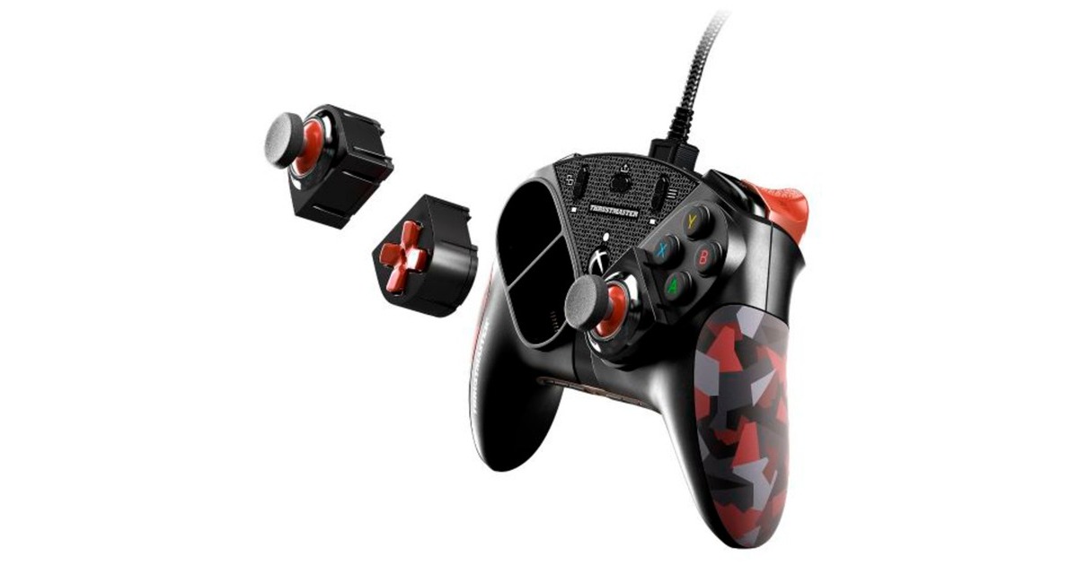Thrustmaster Eswap X Red Color Pack Module de manette de commande ...