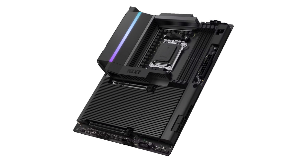NZXT carte mère socket AM5 Noir