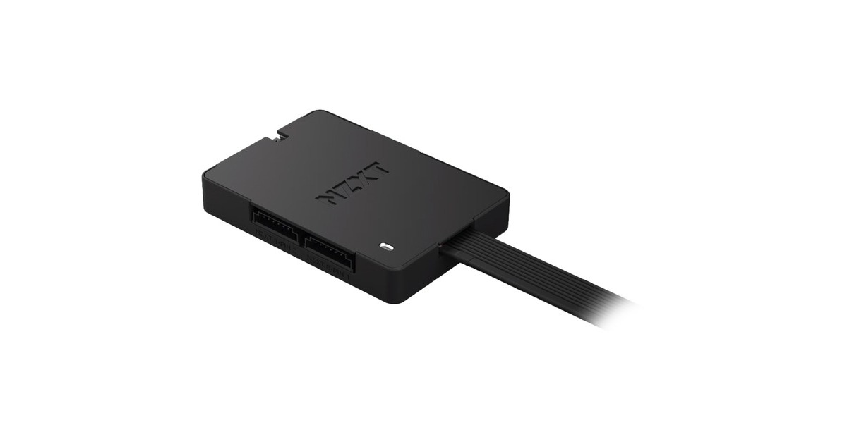 NZXT Control Hub, Contrôleur de ventilateurs Noir (Mat)