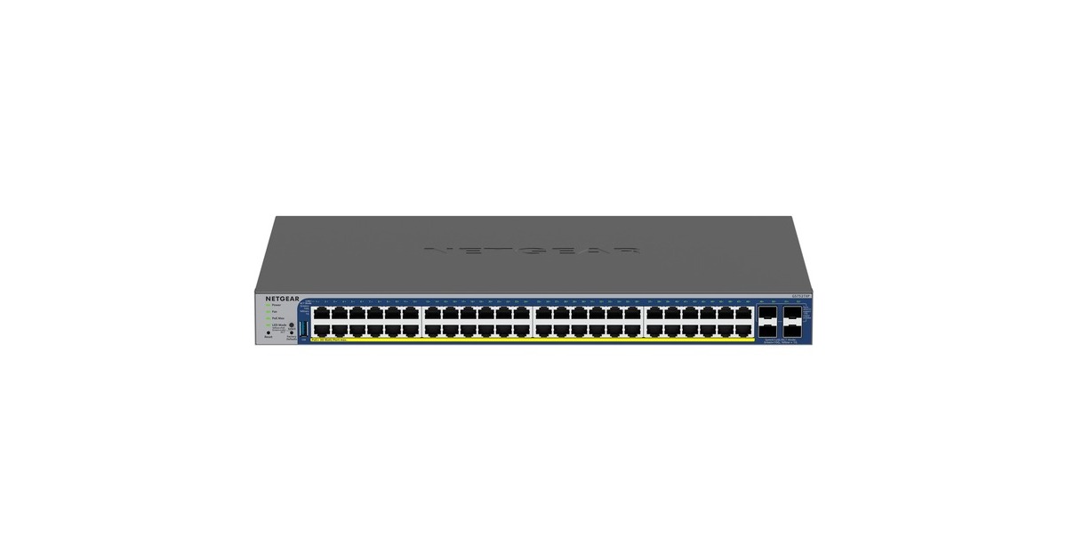 Netgear Commutateur Gigabit PoE+ intelligent 48 ports avec 4 ports SFP ...