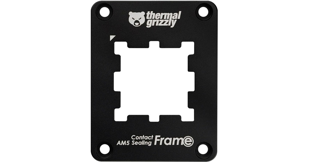 Thermal Grizzly Contact Sealing Frame AM5, Support Noir