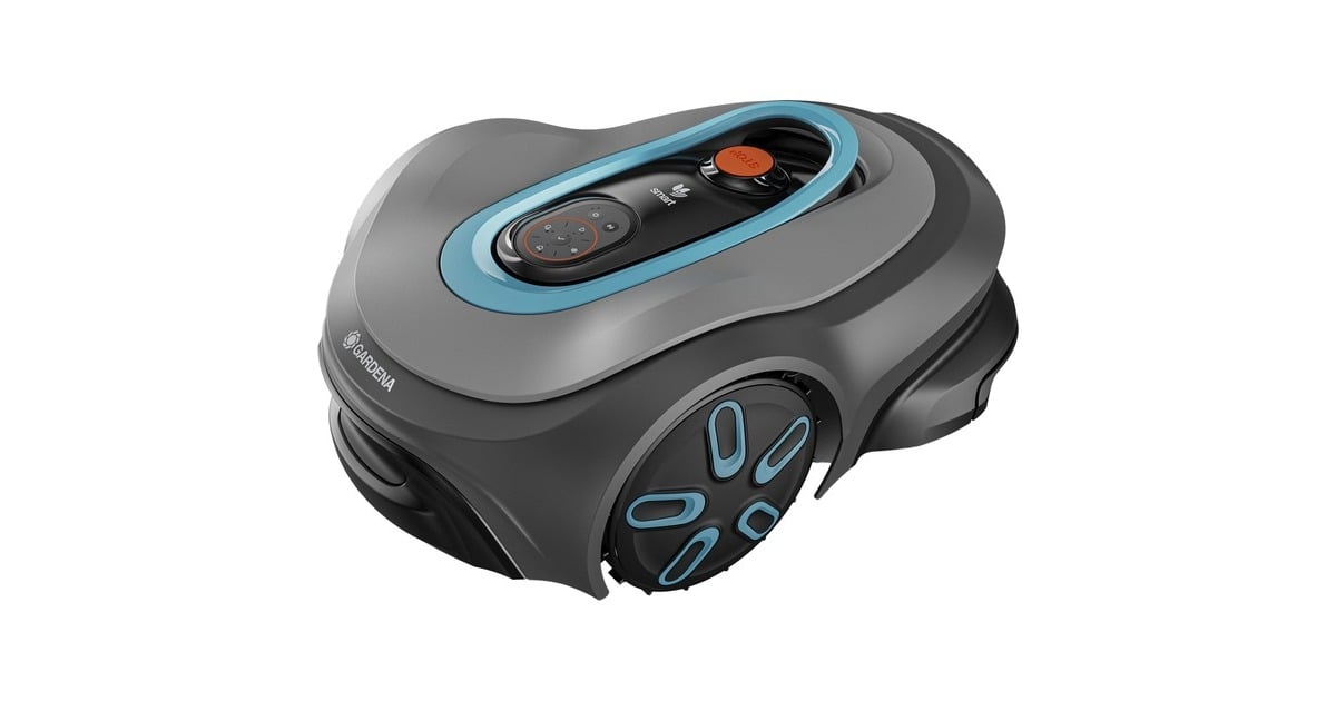 GARDENA smart SILENO max 1.200m², 19902-20, Robot tondeuse Gris/Turquoise