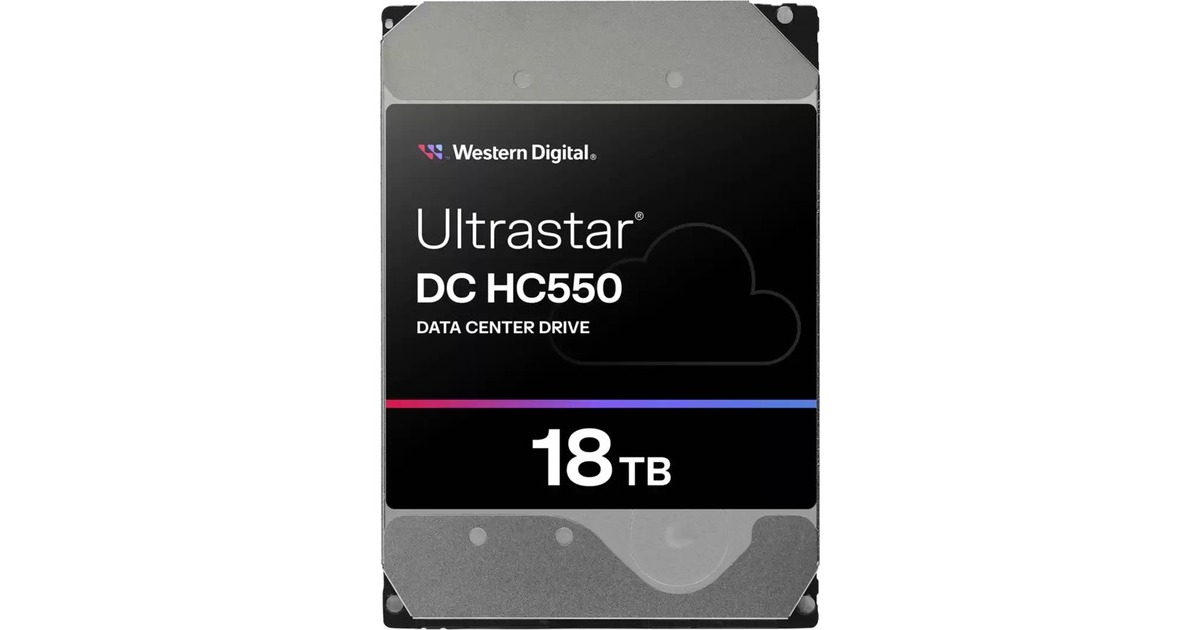 WD Ultrastar DC HC550 18 TB, Disque dur