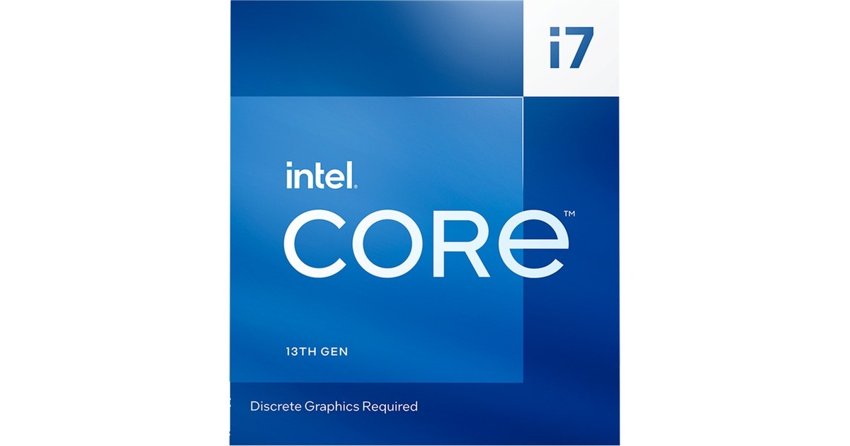 Intel® Core i7-13700F, 2,1 GHz (5,2 GHz Turbo Boost) socket 1700 ...