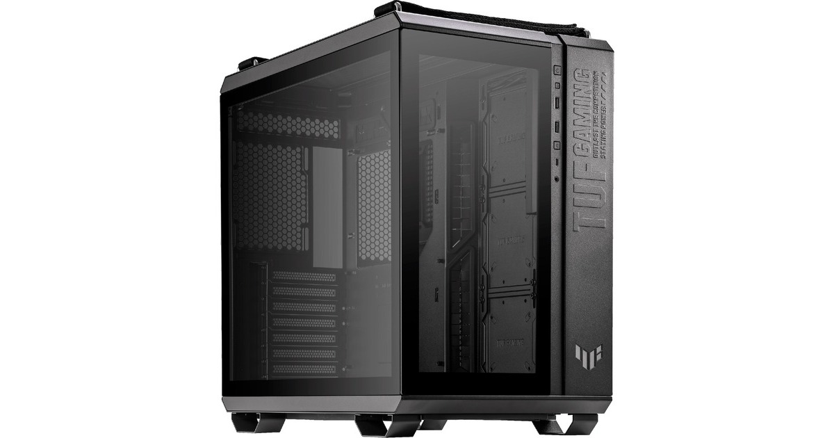 ASUS TUF Gaming GT502 boîtier midi tower Noir | 2x USB-A | 1x USB-C ...