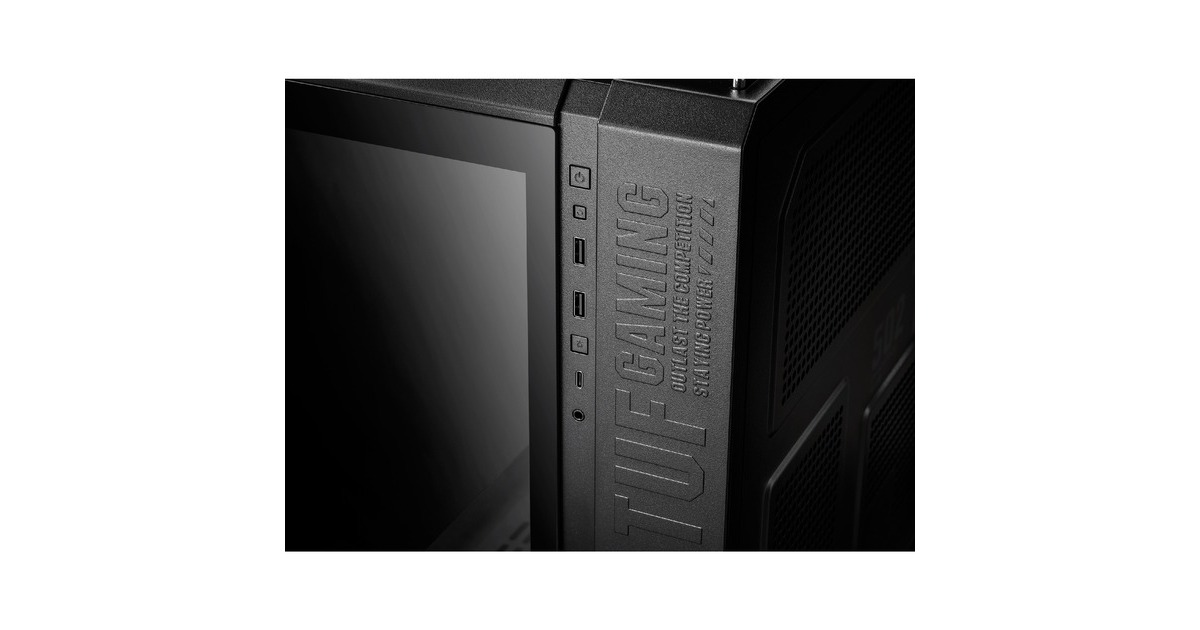 ASUS TUF Gaming GT502 boîtier midi tower Noir | 2x USB-A | 1x USB-C ...