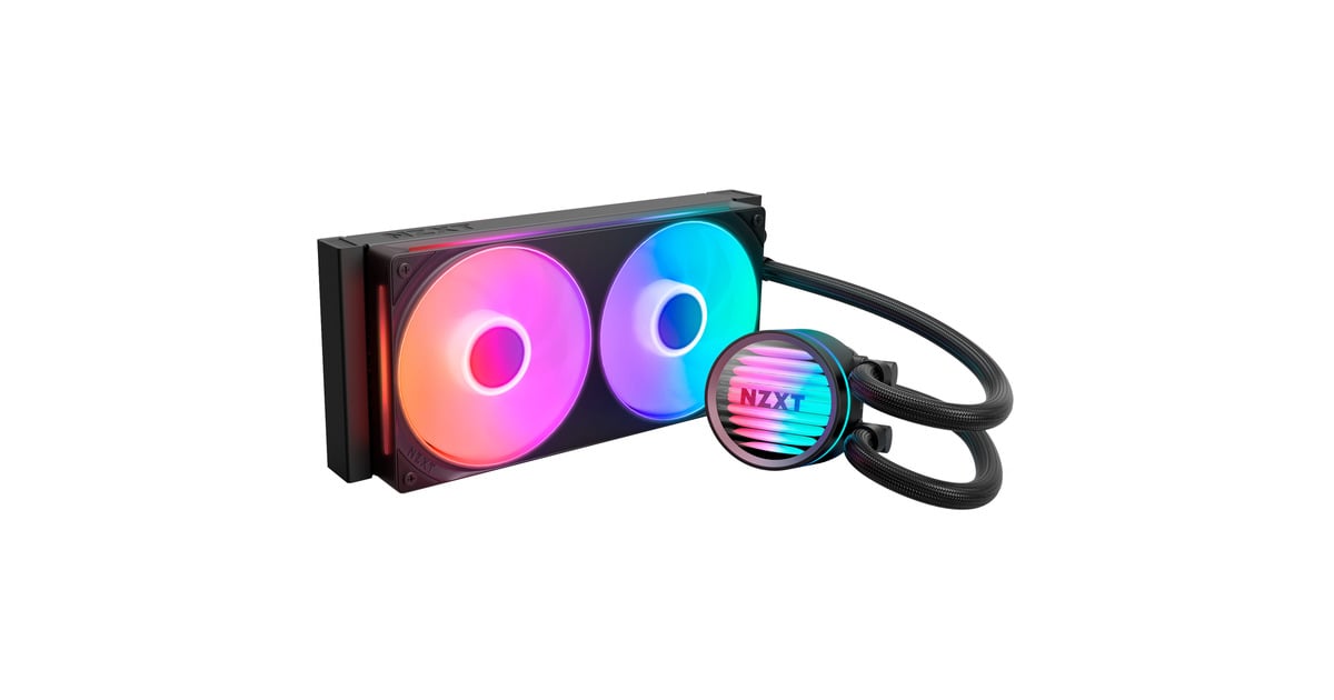NZXT Kraken Core 240 RGB, Watercooling Noir, PWM 4 broches
