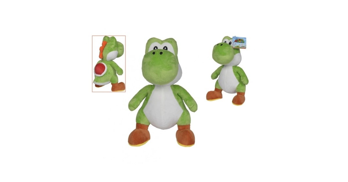 Simba Super Mario: Yoshi 30 cm Peluche Vert/Marron, 30 cm