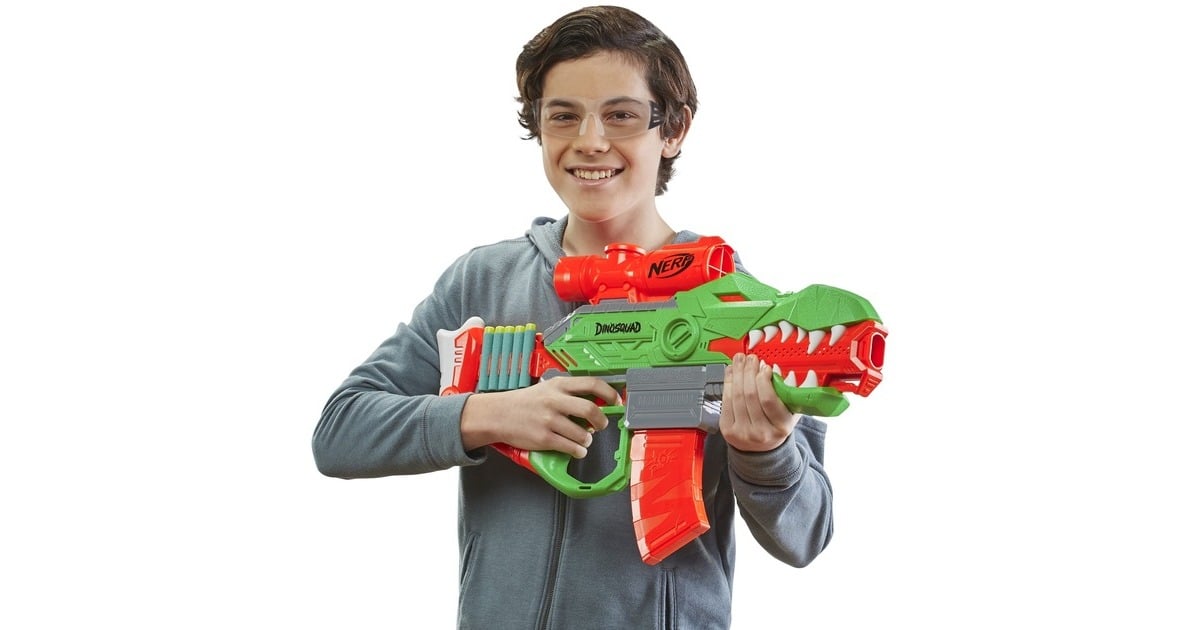 NERF NERF DinoSquad Rex-Rampage NERF, NERF Gun Vert/Orange