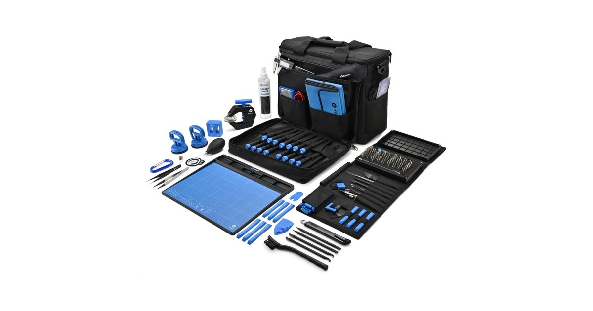 iFixit EU145278-20, Set d'outils Noir/Bleu