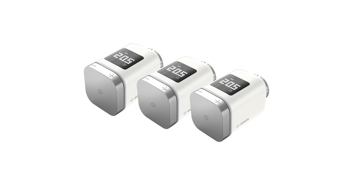 Bosch Smart Home Smart Home Thermostat de radiateur intelligent Blanc ...