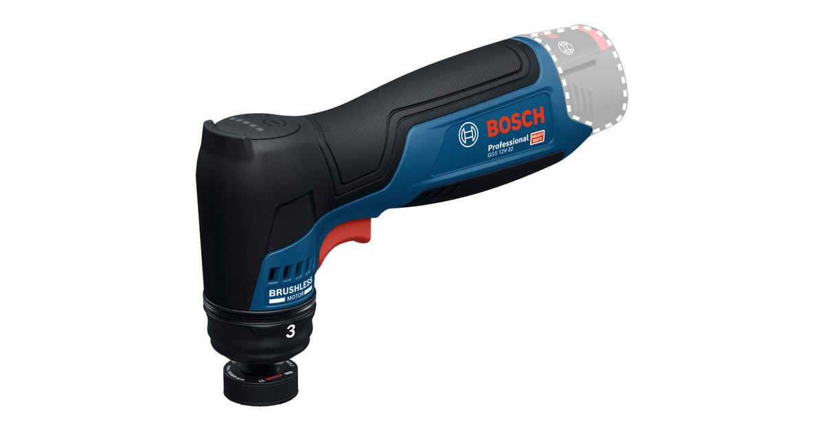 Bosch Professional GSS 12V-32, 06019L1000, Ponceuse orbitale Bleu/Noir