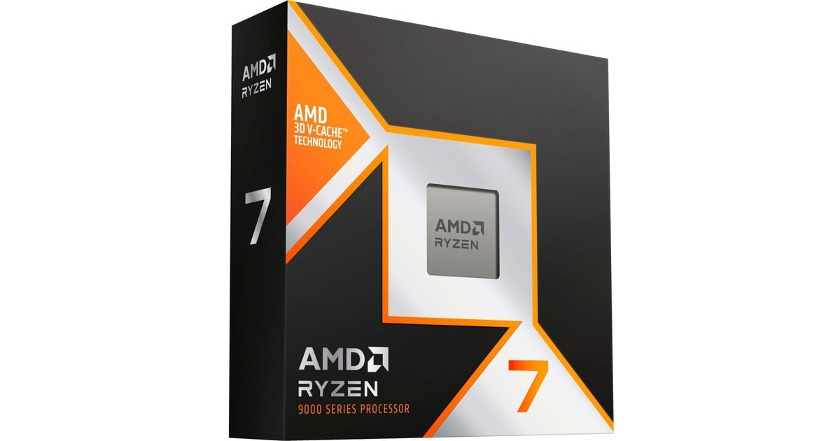 AMD Ryzen™ 7 9800X3D socket AM5 processeur Unlocked, processeur en boîte