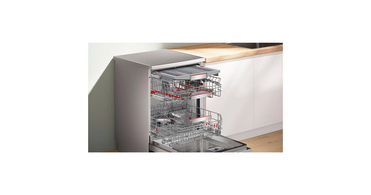 Bosch Home SMS8TCI01E, Lave-vaisselle Argent/Inox