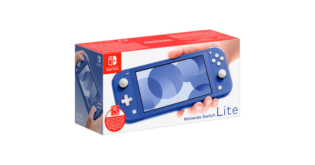 Nintendo Switch Lite (ohne Netzteil), Console de jeu Bleu