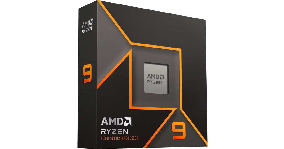 AMD Ryzen 9 9900X, 4,4 GHz (5,6 GHz Turbo Boost) socket AM5 processeur Unlocked, processeur en boîte