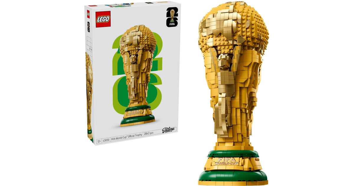Lego 43020 Trophée officiel de la Coupe du monde de la FIFA, Jouets de ...