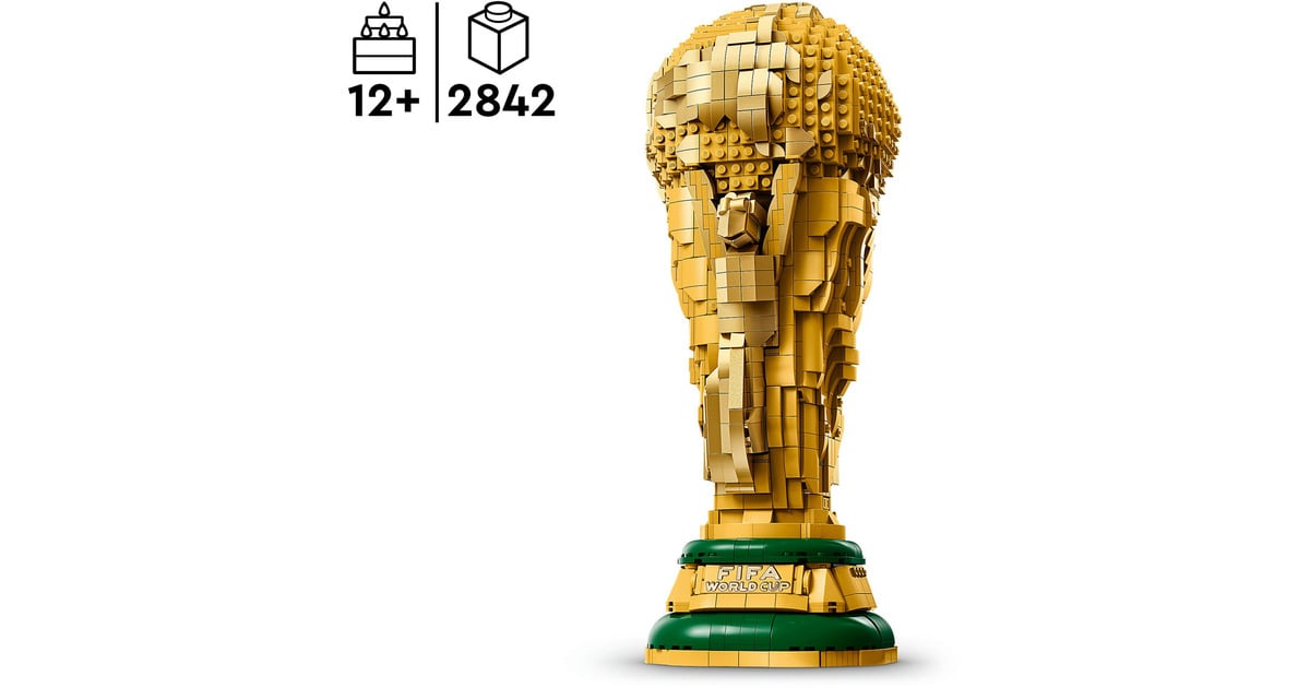 Lego 43020 Trophée officiel de la Coupe du monde de la FIFA, Jouets de ...