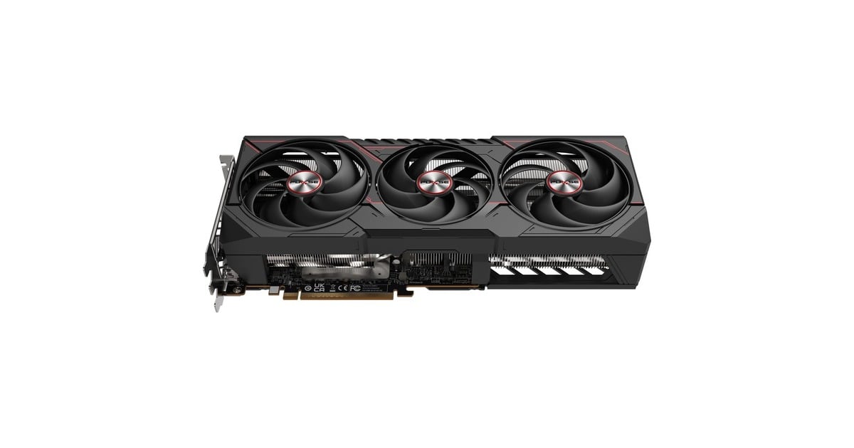 SAPPHIRE Radeon RX 9070 XT Pulse, Carte graphique Noir, 2x DisplayPort ...