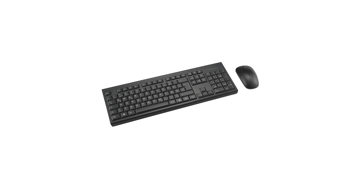 Kensington KM150 EQ Kit clavier + souris sans fil, set de bureau Noir ...