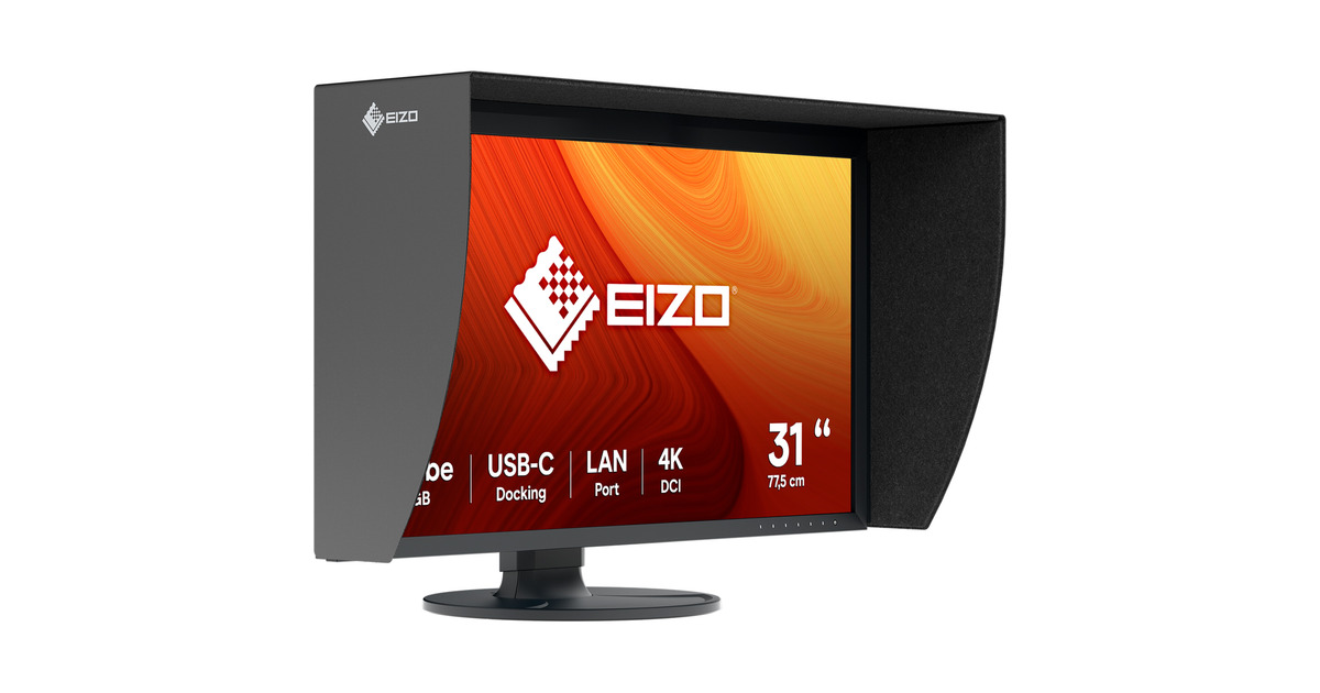EIZO ColorEdge CG3100X écran plat de PC 77,5 cm (30.5") 4096 x 2160 pixels 4K DCI LCD Noir 30 ...
