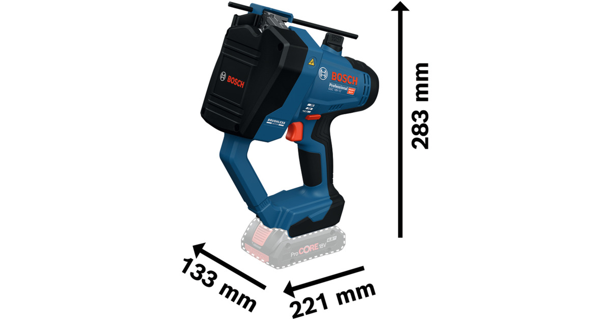Bosch Professional Coupe-tiges filetés à batterie GGC 18V-12 ...