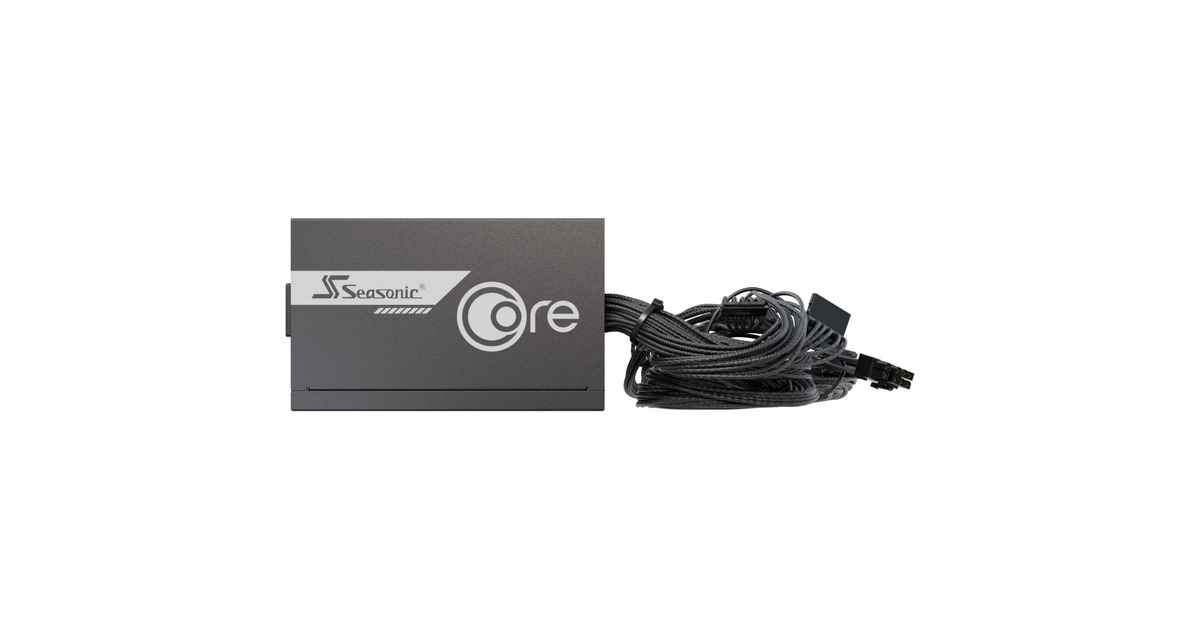 Seasonic Core GC-650 ATX 3.1 alimentation 650 watt Noir, 2x PCIe