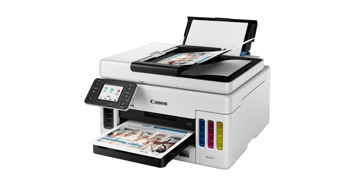 Canon MAXIFY GX6050 MegaTank Jet d'encre A4 600 x 1200 DPI Wifi ...