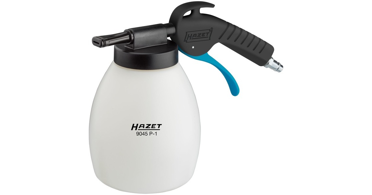 Hazet 9045P-1, Pistolet de sablage Noir/Blanc