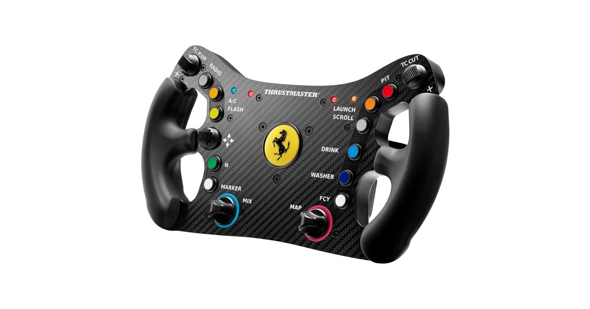 Thrustmaster Ferrari 488 GT3 Noir Volant Analogique/Numérique PC Noir ...