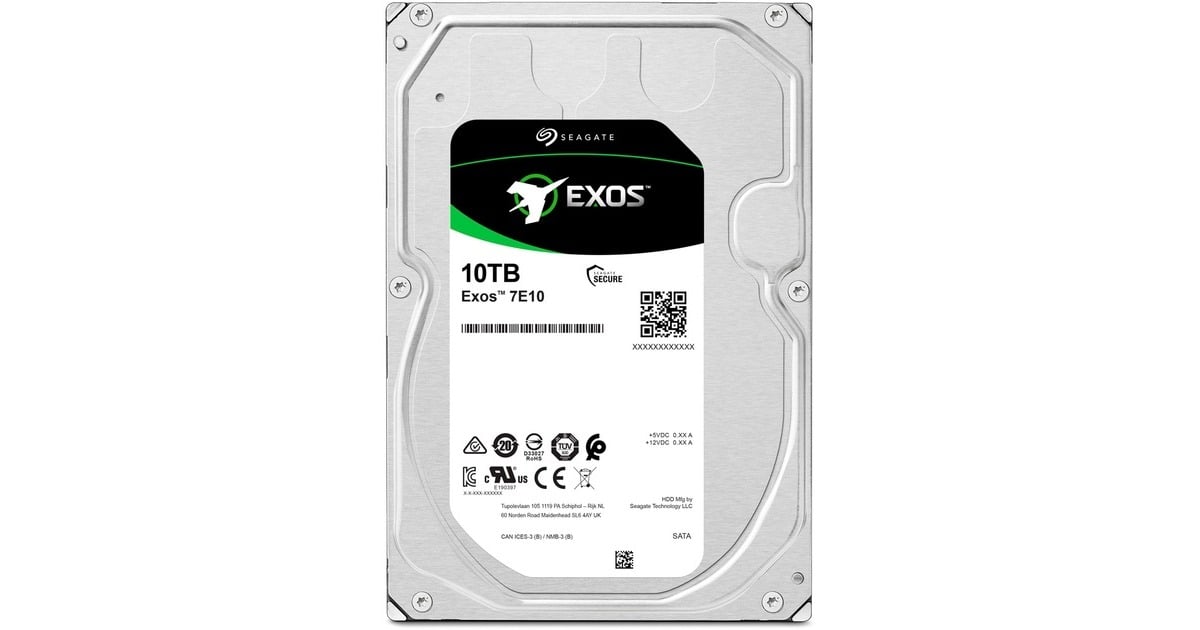 Seagate Enterprise ST10000NM018B disque dur 10 To 7200 tr/min 256 Mo 3. ...