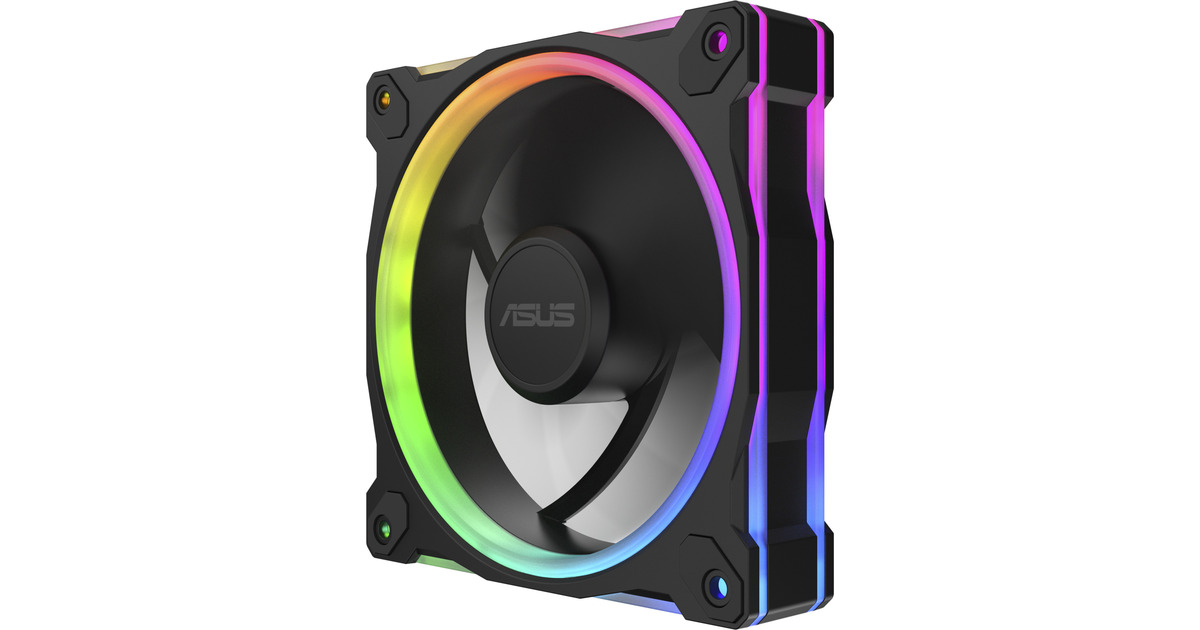 ASUS Prime MR120 ARGB Fan, Ventilateur de boîtier Noir