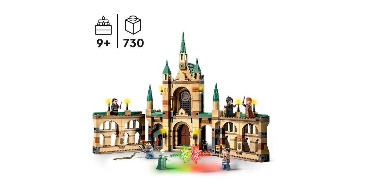 Lego Harry Potter La Bataille De Poudlard Jouets De Construction 76415
