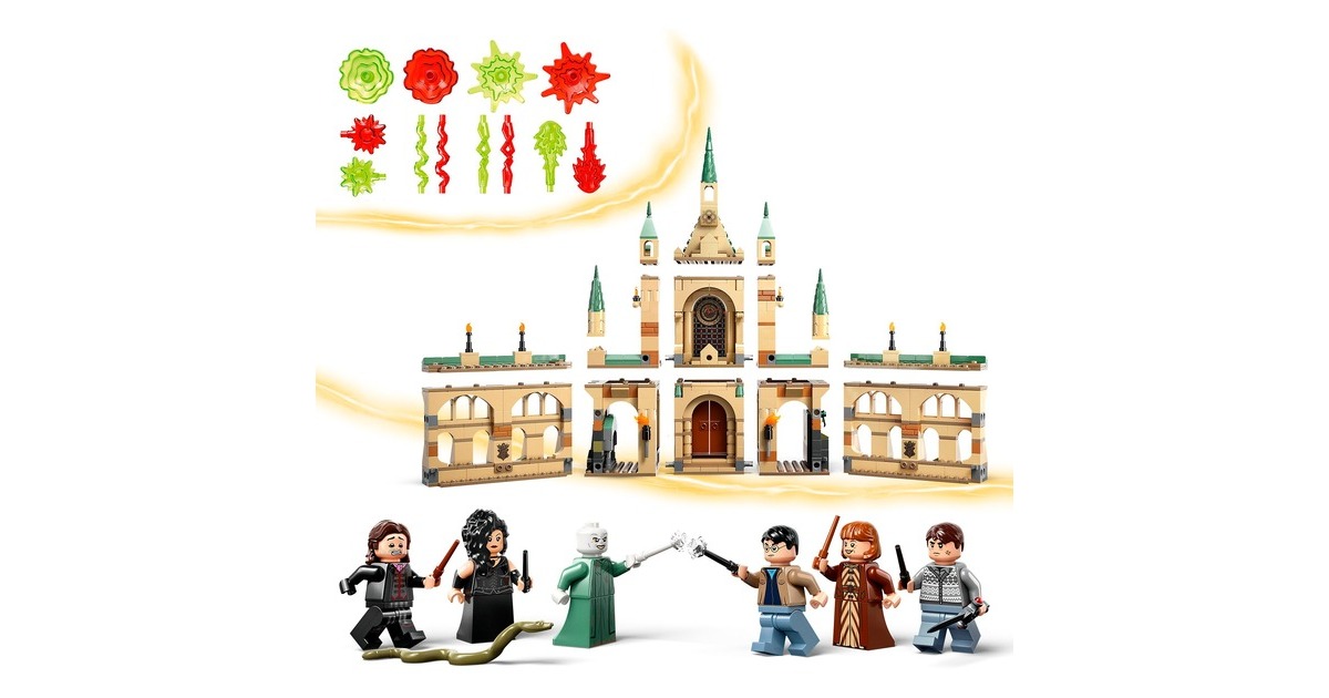 Lego Harry Potter La Bataille De Poudlard Jouets De Construction 76415