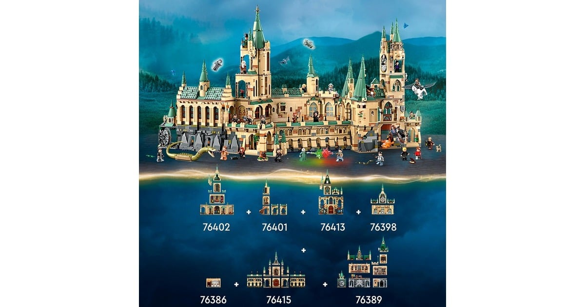 Lego Harry Potter La Bataille De Poudlard Jouets De Construction 76415