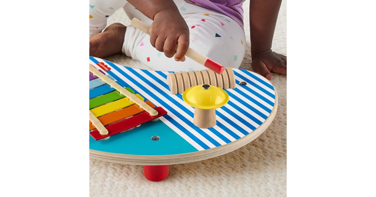 Fisher-Price – Table musicale en bois, Jouets musique Instrument de ...